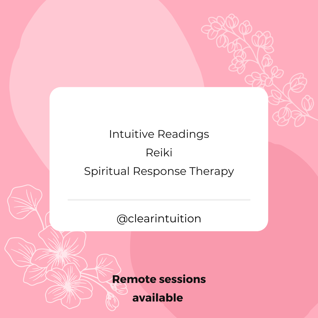 Remote Sessions Available for Spiritual Healing – Clear Intuition